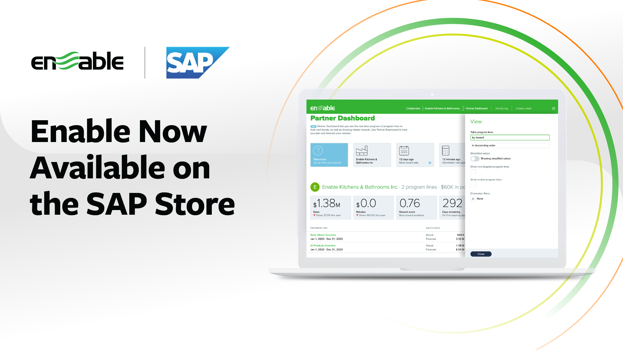Enable Now Available on the SAP® Store | Enable